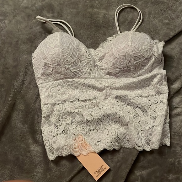 Tops | Lacy Whiye Top | Poshmark
